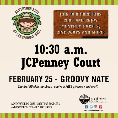 Lf Adventure Kids Schedule E Blast Feb 25 Moms With Tots